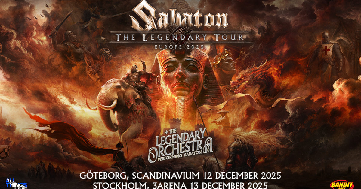 Sabaton - The Legendary tour | All Things Live